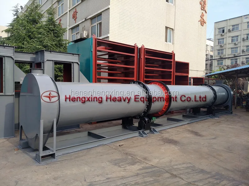 High Productivity Small Single Drum Rotary Dryer for Coal Slurry