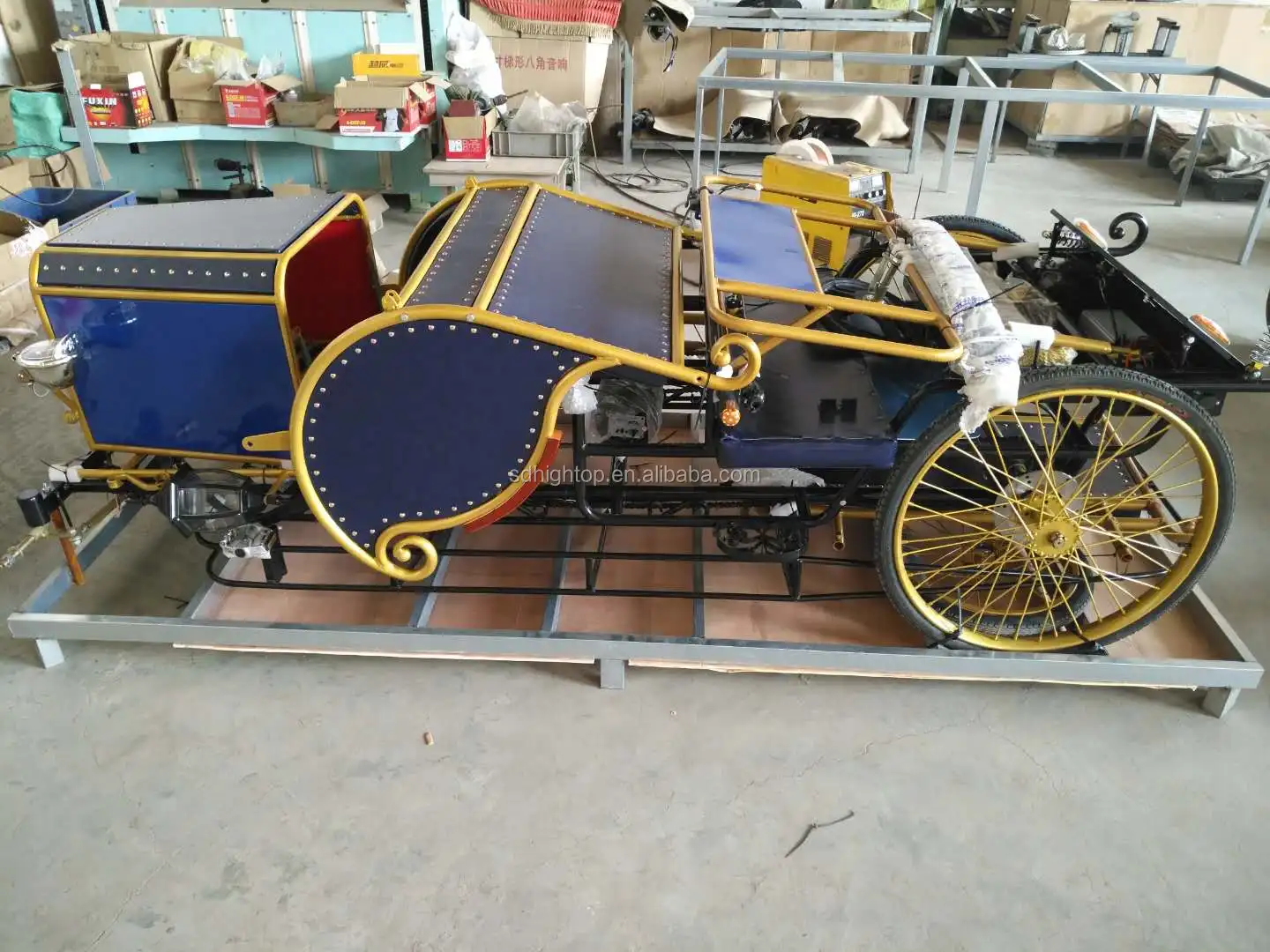 4 Wheel Quadricycle Bicycle Rickshaw - Buy Electric Surrey Bike ...