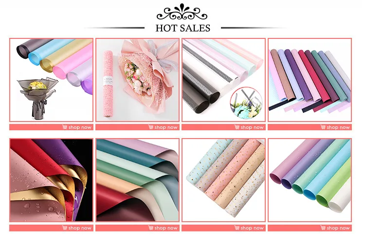 Wholesale High Quality Wrapping Paper Flower Gift Christmas Decoration ...