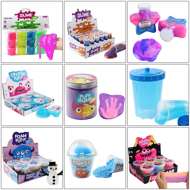 New Arrivals Color Change Putty Floaty Putty Float in Water With Dino ...