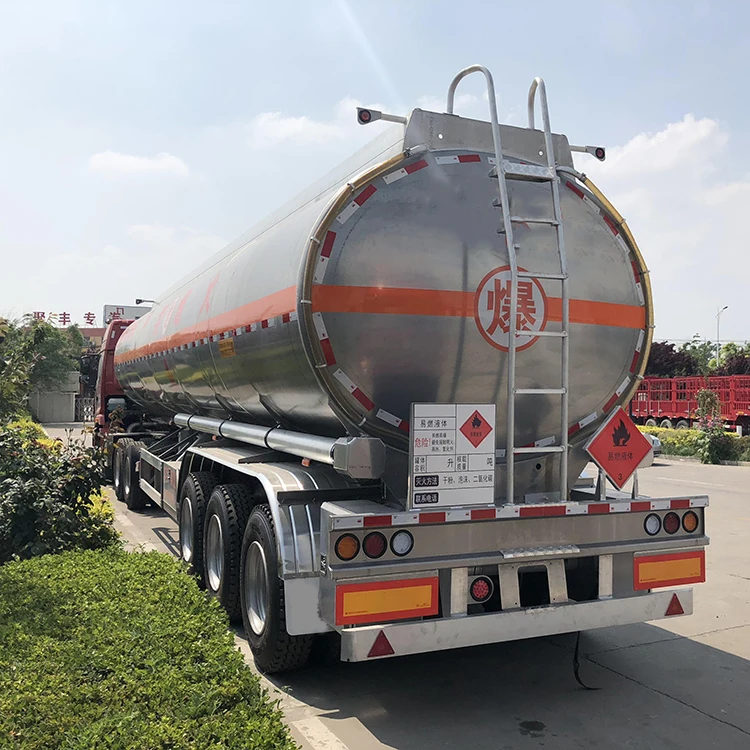 Camion De Transport De Méthanol,Semi-remorque En Acier Inoxydable - Buy ...
