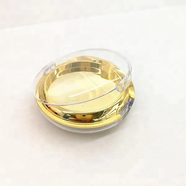 Empty Clear Shape With Mirror Compact Powder Case Cosmetic Packaging ...