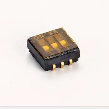 3 Way 6 Pin J Lead Smd 1.27mm Half Pitch Dip Switch - Buy Half Pitch ...