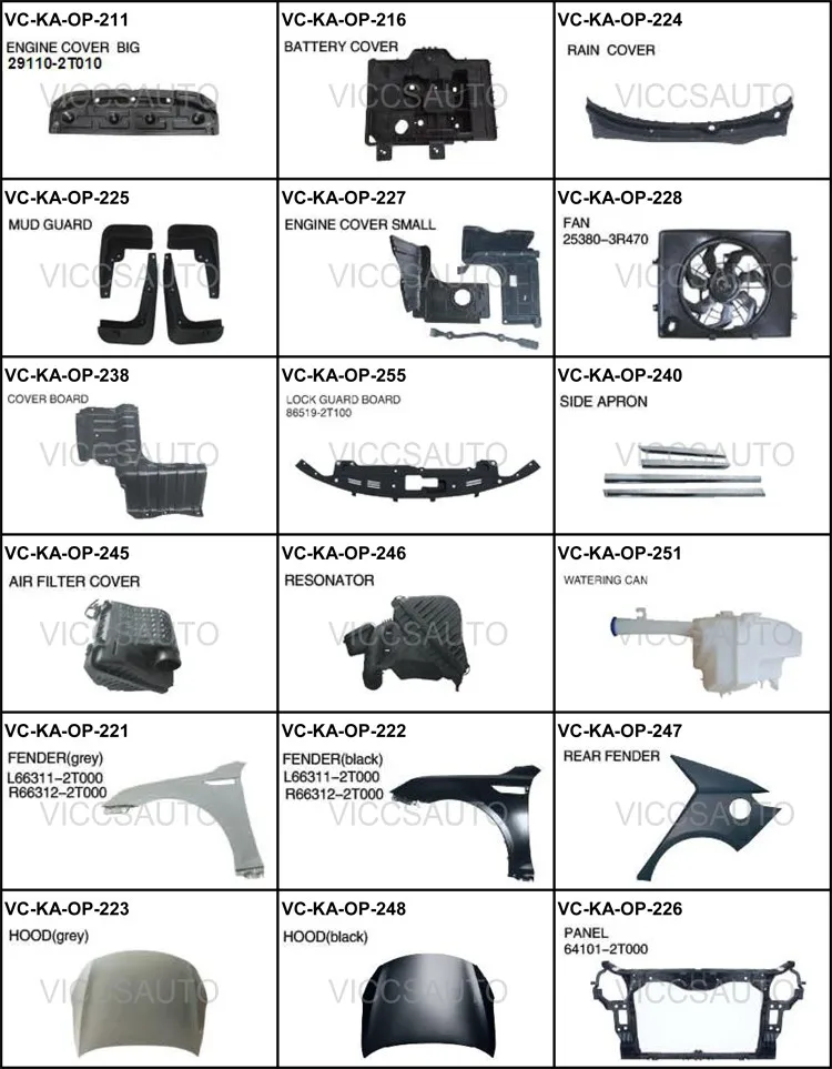 Parachoques Delantero Para Coche,Oem 86511-2t000,Para Kia Optima 11(k5 ...