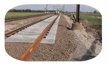 30/30kn PP Combigrid Biaxial Geogrid Composite with 100g Non Woven ...