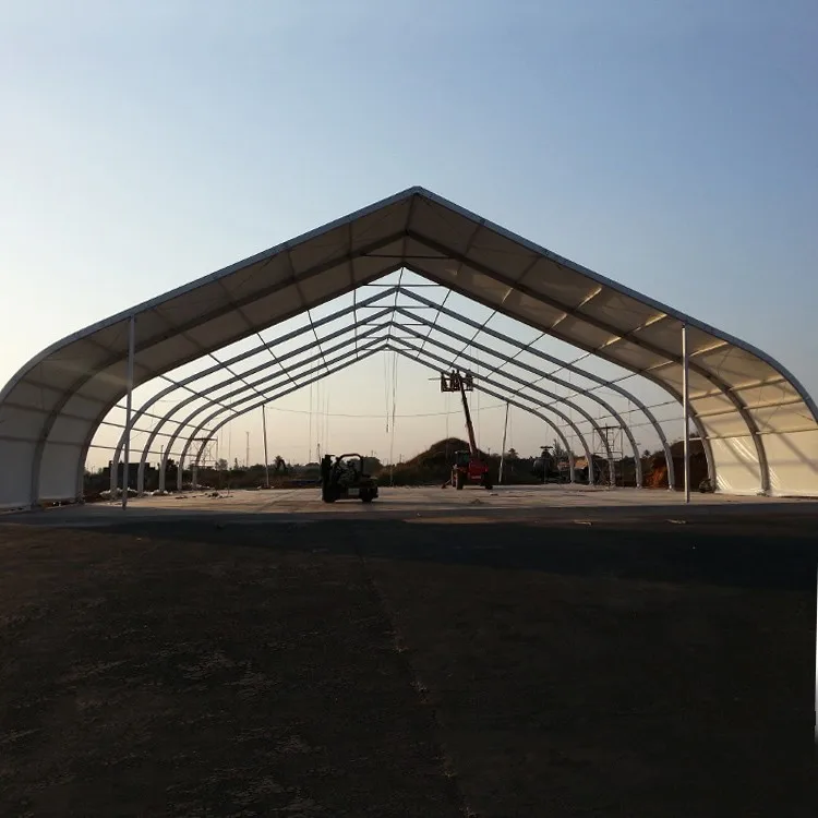 Tfs Curve Portable Military Fabric Aircraft Hangar Tent For Helicopter ...