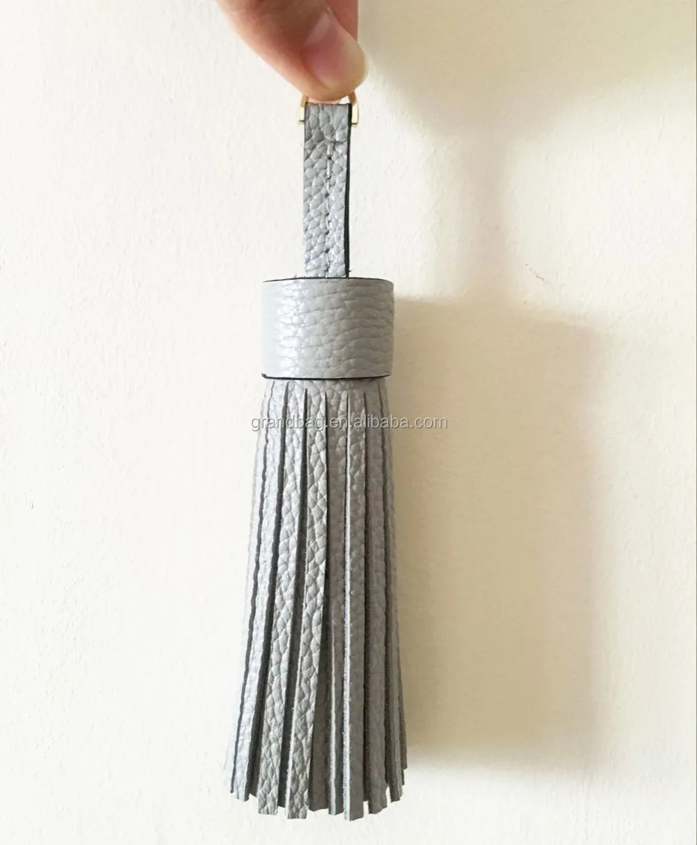 Full Grain Genuine Leather Tassel Classic Design Tassel For Bag ...