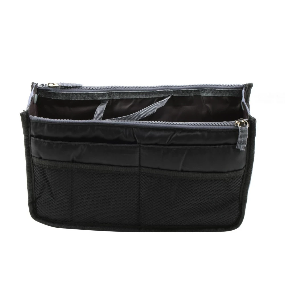 Women Nylon Insert Pouch Travel Handbag Organiser Ladies Makeup ...