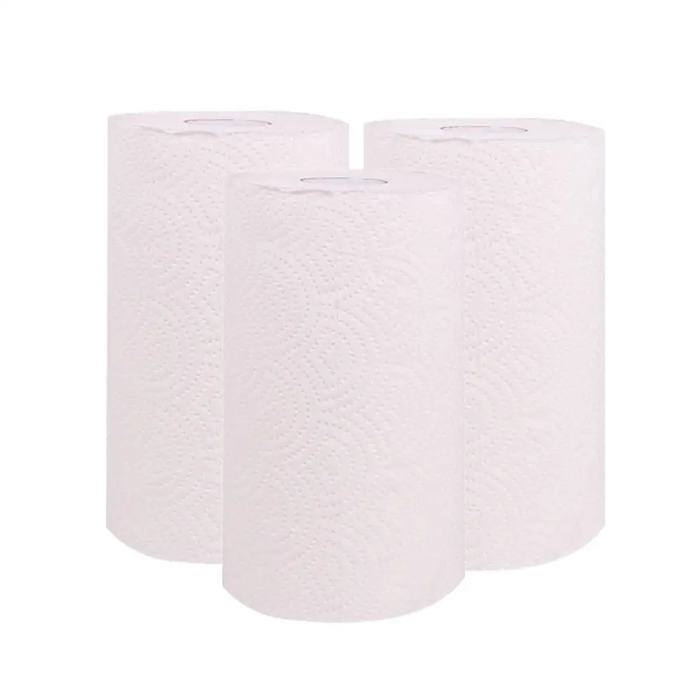 White Bamboo Disposable Kitchen Towel Paper - Buy White Kitchen Towel ...