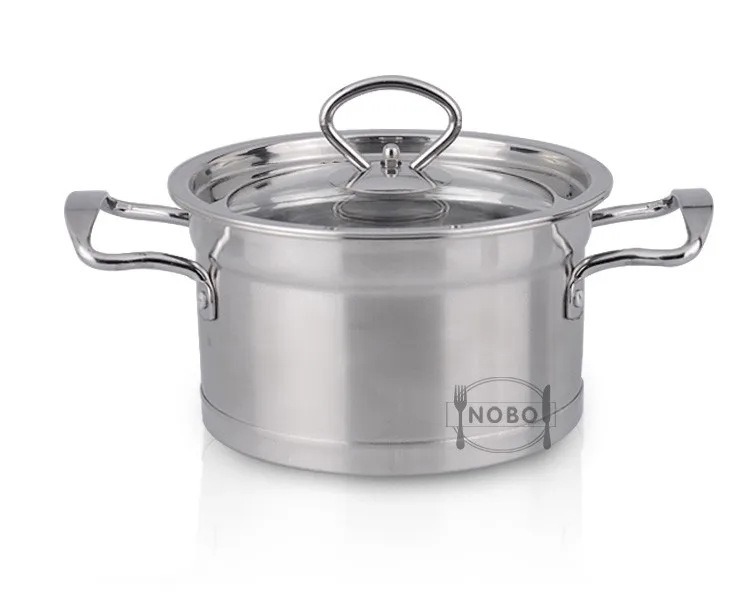 Thick Capsuled Bottom Big Stainless Steel Cooking Pots Soup Pot - Buy ...