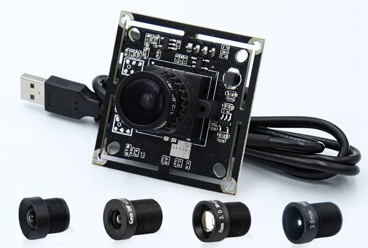 IMX290 2MP Night Vision HD H.264 USB Camera Module - Starlight