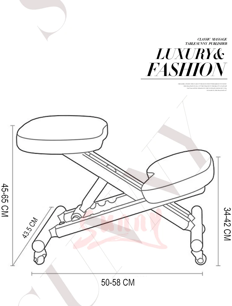 Folding Portable Mini Massage Chairrolling Kneeling Stool Buy Cheap Portable Massage Chair