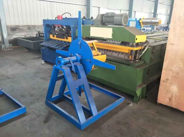 5 Ton Galvanized Steel Coil Manual Decoiler - MINGTAI
