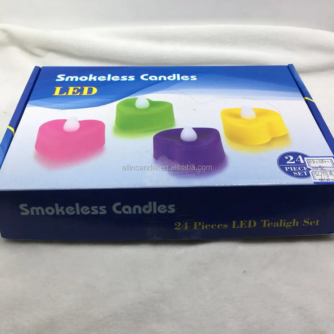 Mini LED Tea Light Candles - Battery Operated & Scented