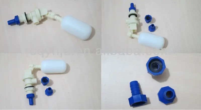 Mini Plastic Float Valve with Adapter - Reliable Water Control