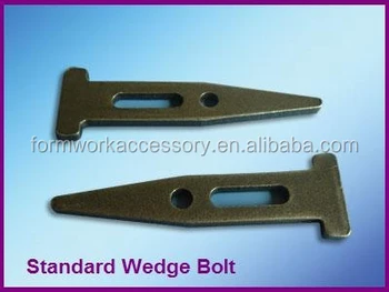 Concrete Form Steel Plywood Wedge Pin - Buy Standard Wedge Bolt,Panel ...