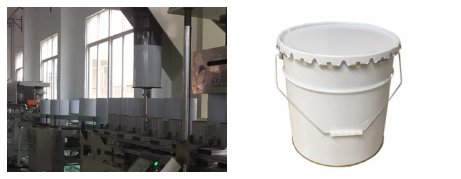 1liter Rectangular Metal Paint Chemical Tin Cans With Spout - Buy Metal ...