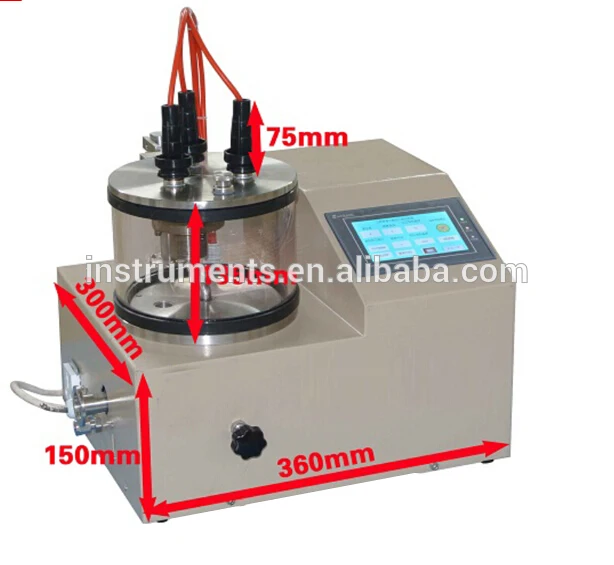 3 Targets Plasma Sputtering Coater for Metallic Coatings