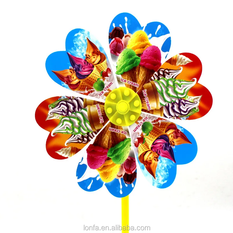 High Performance Children Portable Mini Plastic Toy Garden Windmill ...