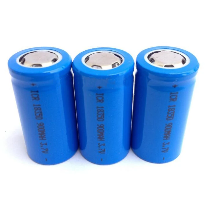 18350 Cylinder Lithium Ion Battery Cell 3.7v 900mah - Buy 900mah ...