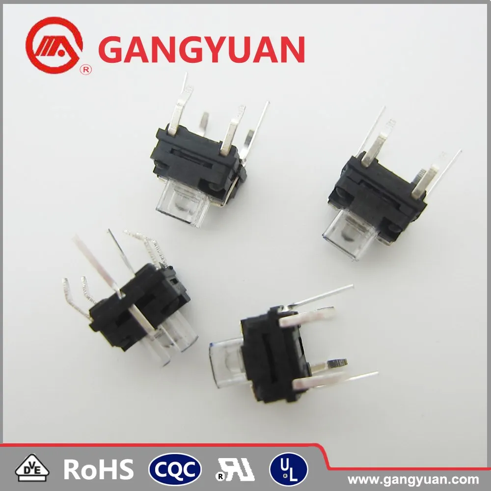 Small Momentary Smd Illuminated Tact Switches Pcb Led Tactile Switch ...