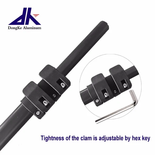 Portable Telescopic Aluminum Pole - Durable & Versatile