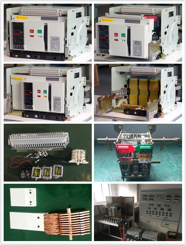 YIKA 800A-2000A Draw Out Type Air Circuit Breaker - Indoor Use, LSI ...
