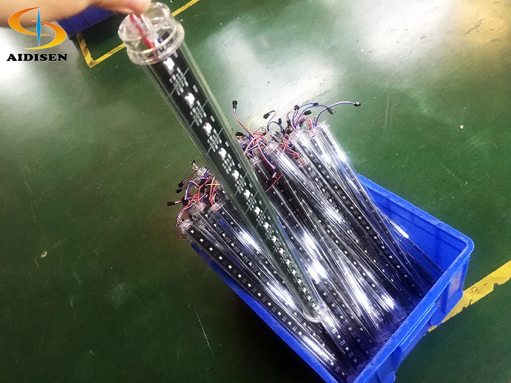 100cm LED Meteor Light - Colorful, Dimmable, and Versatile