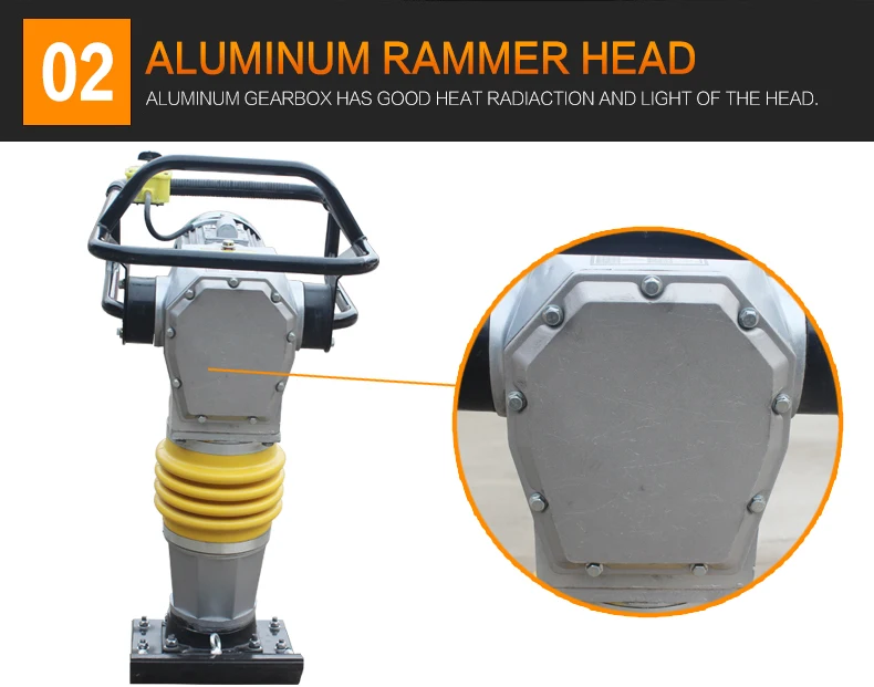 HCD110 Electric Tamping Rammer - Efficient Road Construction