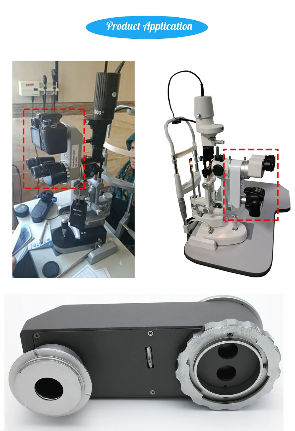 Integrated Haag Slit Lamps Beam Splitter With Digital Camera Interface ...