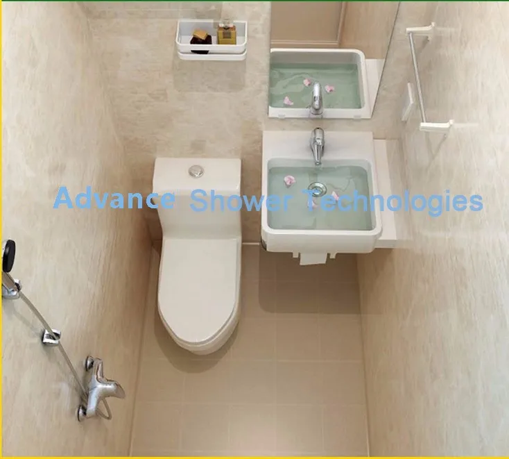 SMC Luxury Portable Bathroom Pods with Shower & Toilet - OEM