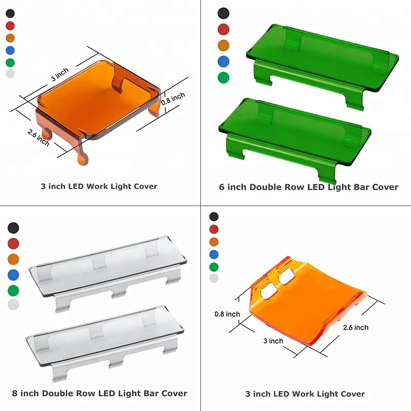 Nova Plastic Straight Curved Led Light Bar Cover - Buy Led Light Bar ...