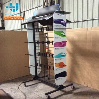 Custom Retail Woman Sandal Display Stand Rack Design - Buy Sandal ...