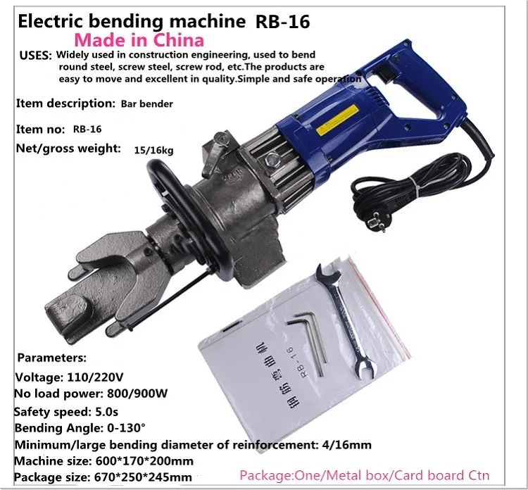 Electric Portable Hydraulic Steel Bar Bending Machine Portable Bending ...