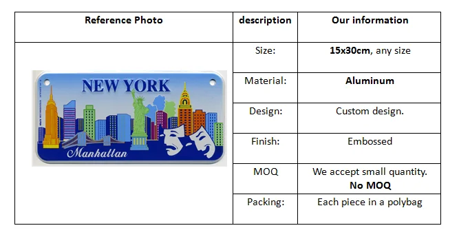 Jamaica Custom Stamped Rust Free Aluminum Car License Plate Number ...