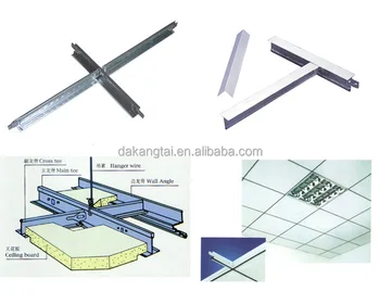 Ceiling T Runner Steel Channel Standard Sizes For The Construction ...
