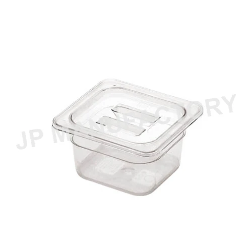 2l Plastic Gn Container Unbreakable Polycarbonate Gn Pan Clear 15cm 1/6 ...