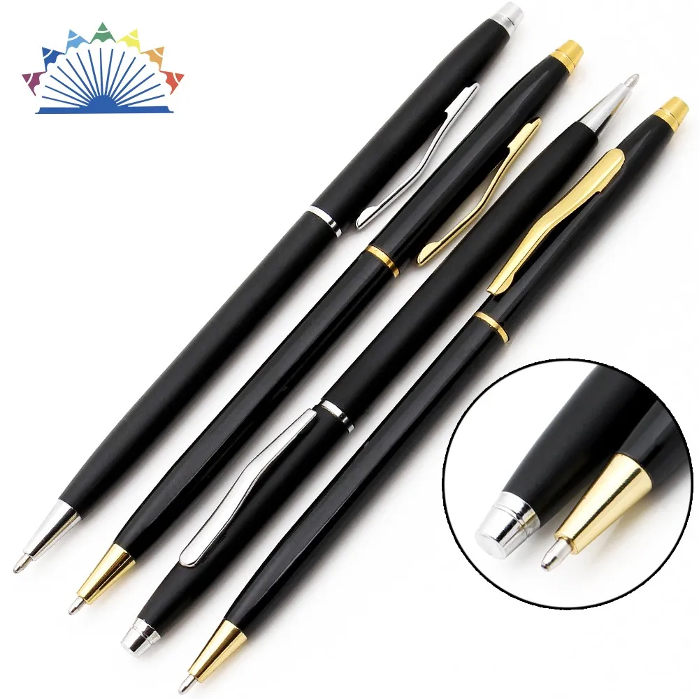 Metal Twist Ball Pen - Slim, Hotel Personalized Pen