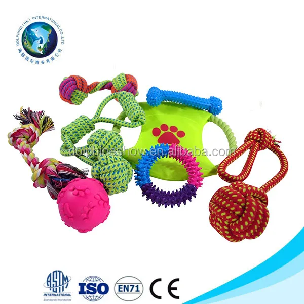 Assortment Dog Toy 12 Pack Set Pet Toys Gift Set Ball Rope And Chew ...