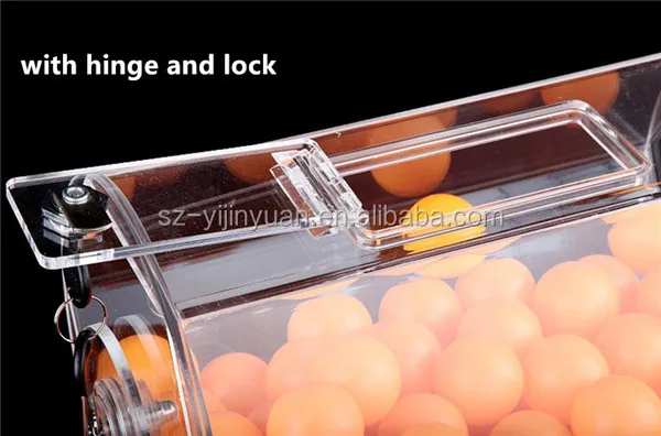 360 Rotating Acrylic Lucky Draw Box for Party Activities