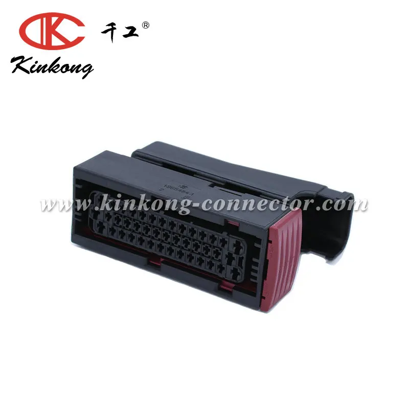 42 Pin Te Female Ecu Automotive Pcb Connectors 1-967281-1 1-965484-1 ...