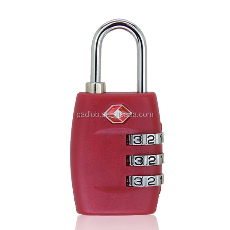 TSA335 3 Digital Combination TSA Approved Travel Padlock