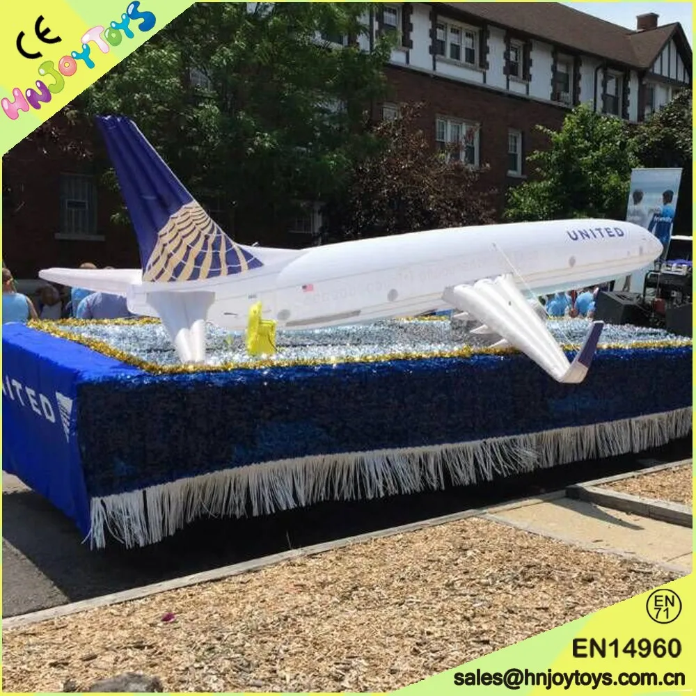 Giant Advertising Inflatable Airplane Plane Replicas Airship Inflatable ...