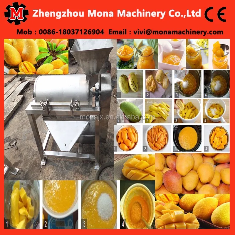 Mango Pulper - Efficient Fruit Puree Extractor Machine