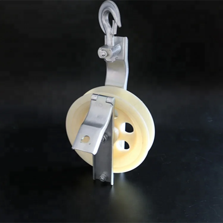 Cable Roller Wheels Aluminum Alloy Cable Installation Pulley - Buy ...