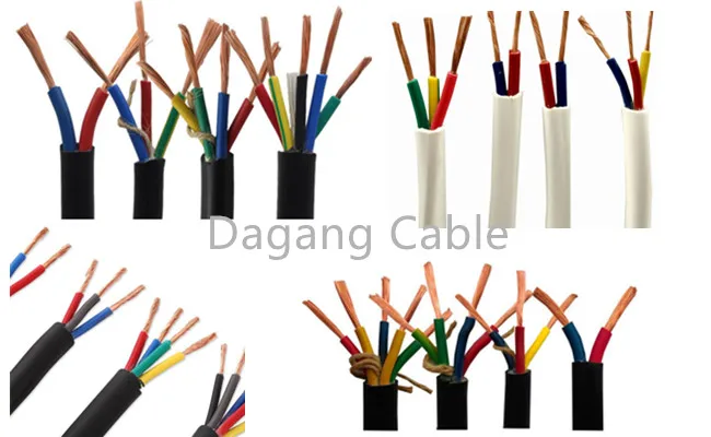 High Quality 300 300v Rvv/rvv4/rvvp Shielded 2*1.0,3*2.5,4*2.5 - Buy Zr Rvv Cable,Rvvp Cable,Rvv ...