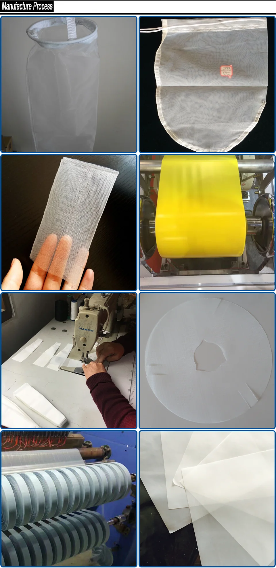 25 40 100 150 200 250 300 400 500 1000 1500 Micron Nylon Filter Mesh ...