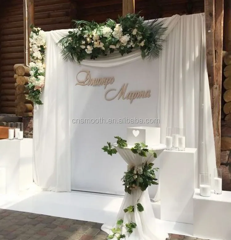 Luxury Acrylic Big Wedding Event Reception Backdrop - Buy Wedding ...