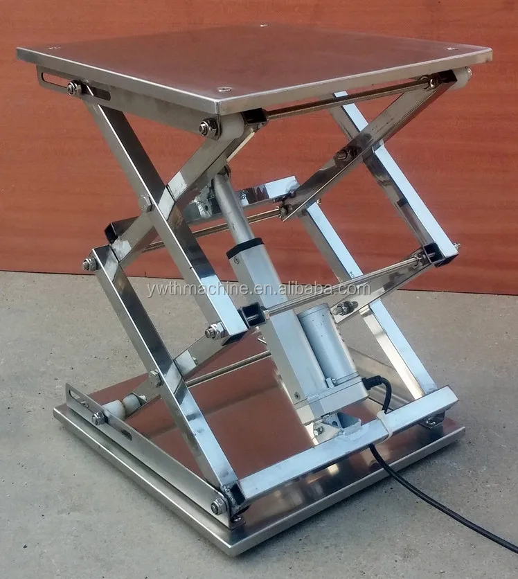 Electric Stainless Steel Elevating Stage Lab Platform Elevator - Buy ...