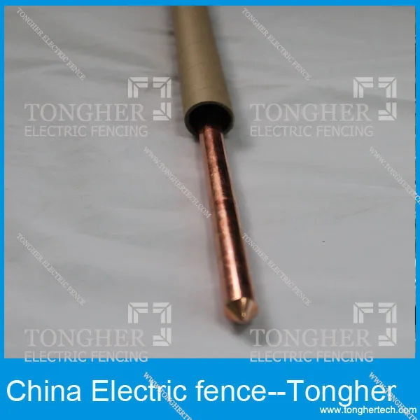 Electric Fence Grounding Rod/poles For Electrical Power Fence Ground ...